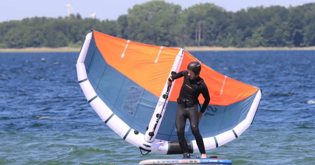 Test: The GA Sails Poison Wing - new all-rounder with 2 handle systems ...
