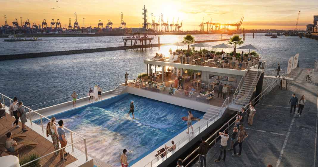 "Floating Wave": Hamburg to get an artificial wave in the harbour | SURF