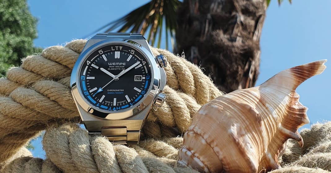 Tidenuhr: Iron Walker Tide von Wempe-Glashütte | SURF