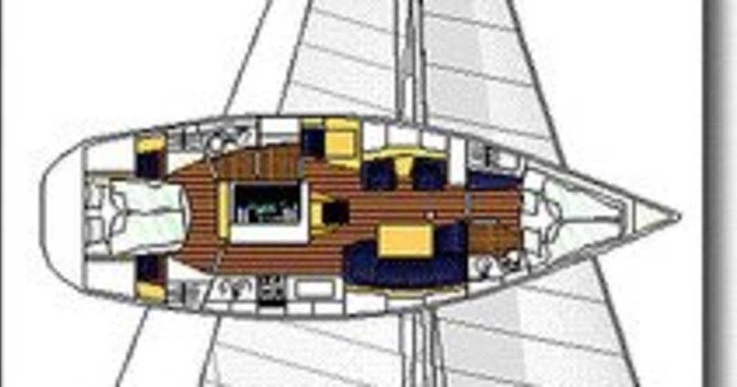 Sun Odyssey 42 CC: Man in the centre | YACHT