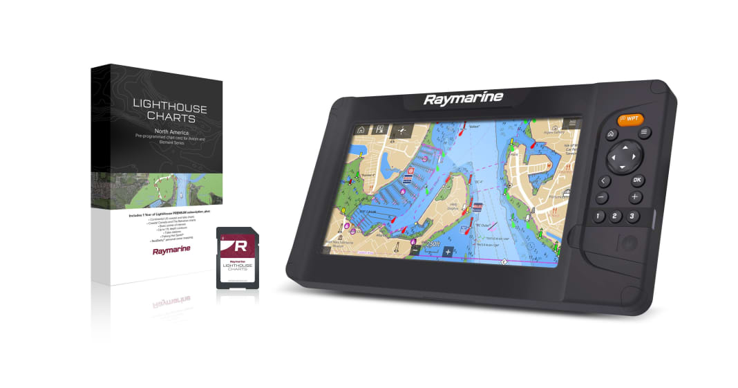Electronic navigation: Raymarine lighthouse charts available for the ...
