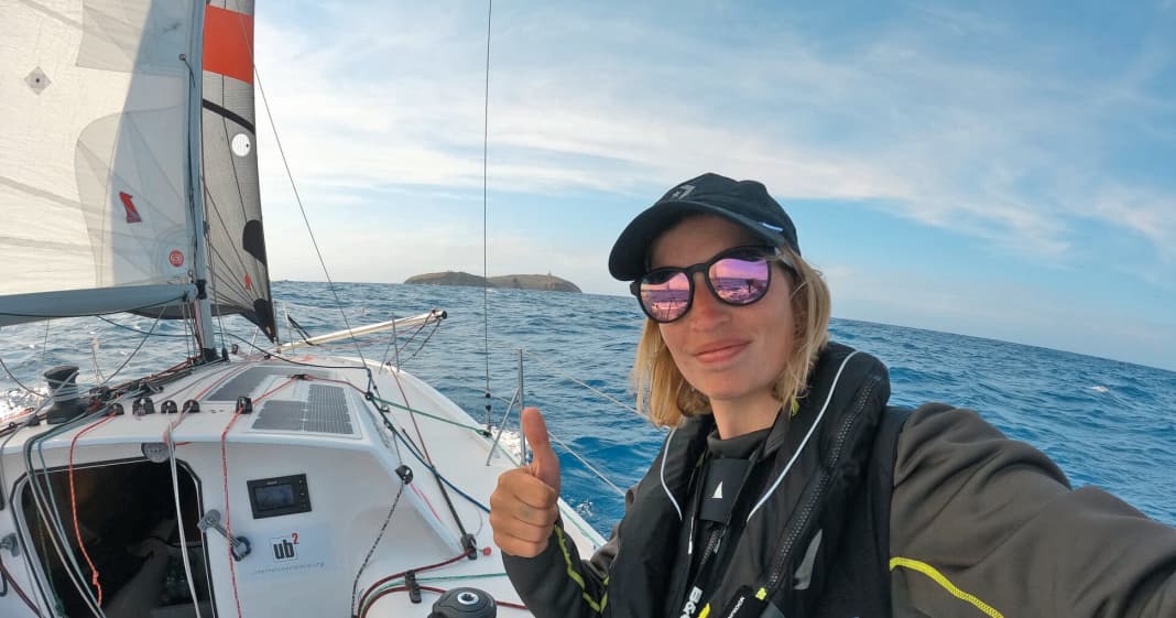 High seas: Small boat, big goal: Lisa Berger on a mini-transat course ...