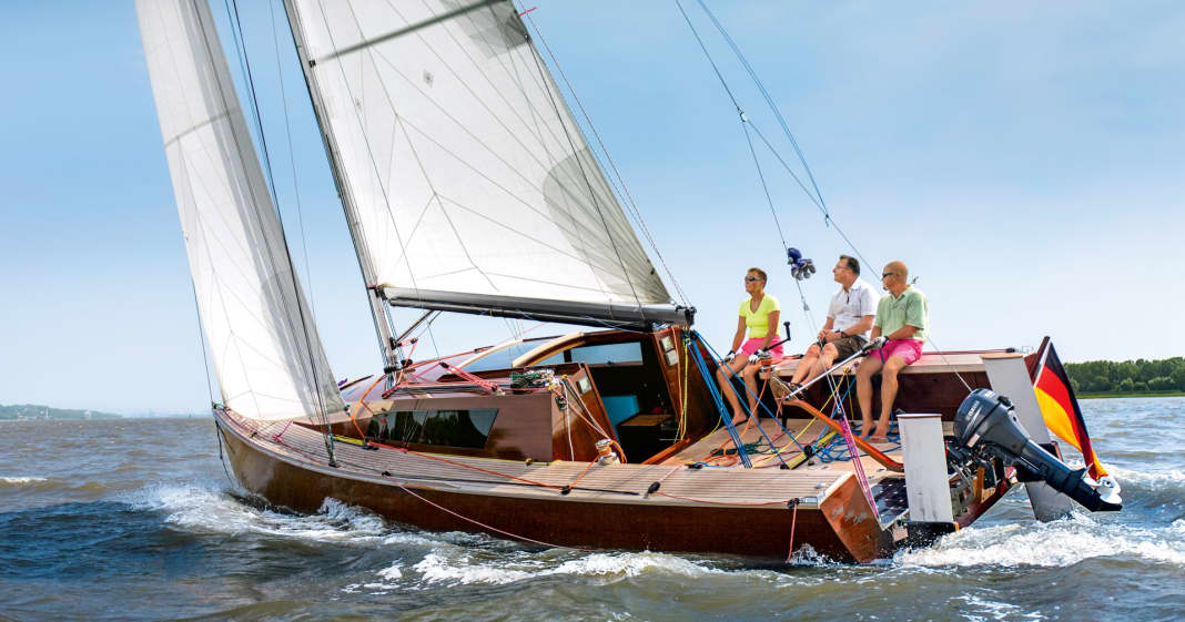 "Sekt oder Selter" : un croiseur dériveur de construction personnelle à ...