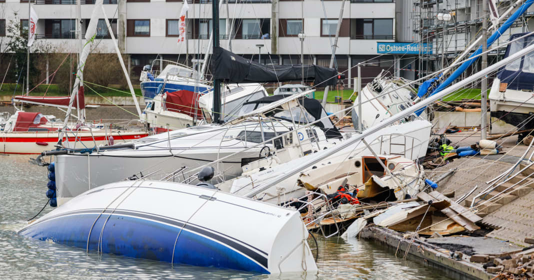 Ostsee-Sturmflut: 13 Aufbau-Millionen für den Yachthafen Damp | YACHT