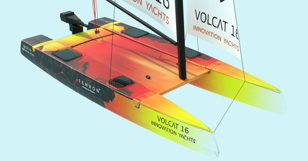 Volcat 16 : Innovation Yachts lance un catamaran de plage durable | YACHT