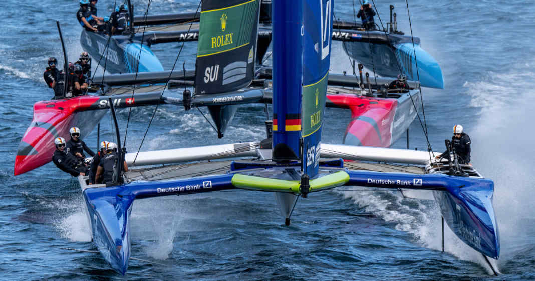 SailGP: As a professional in the Formula 1 of sailing - Anna Barth is ...