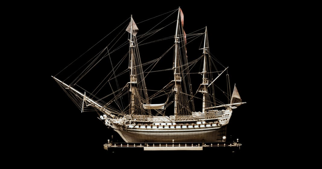Bone ships: The gruesome story behind the ship models made from animal ...