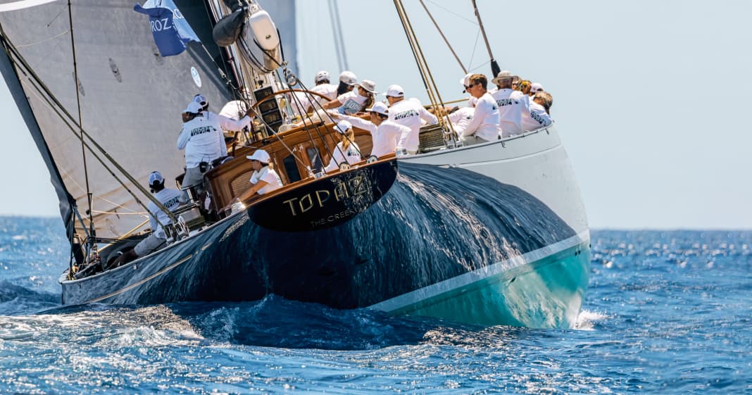 "Topaz": Regatta day on an impressive J-Class yacht | YACHT
