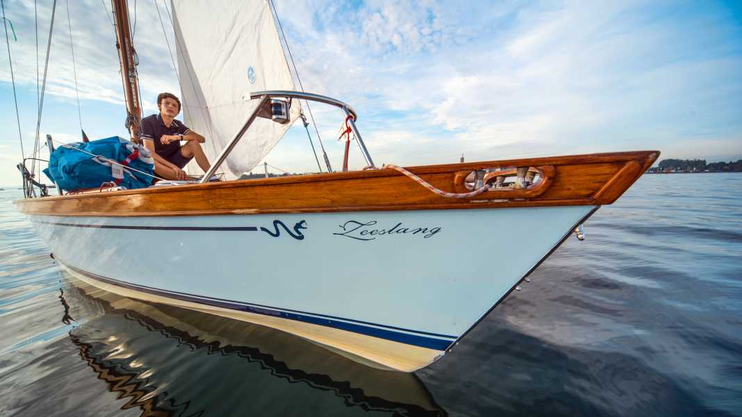 La barca speciale: "Zeeslang" - un affronto alla vela