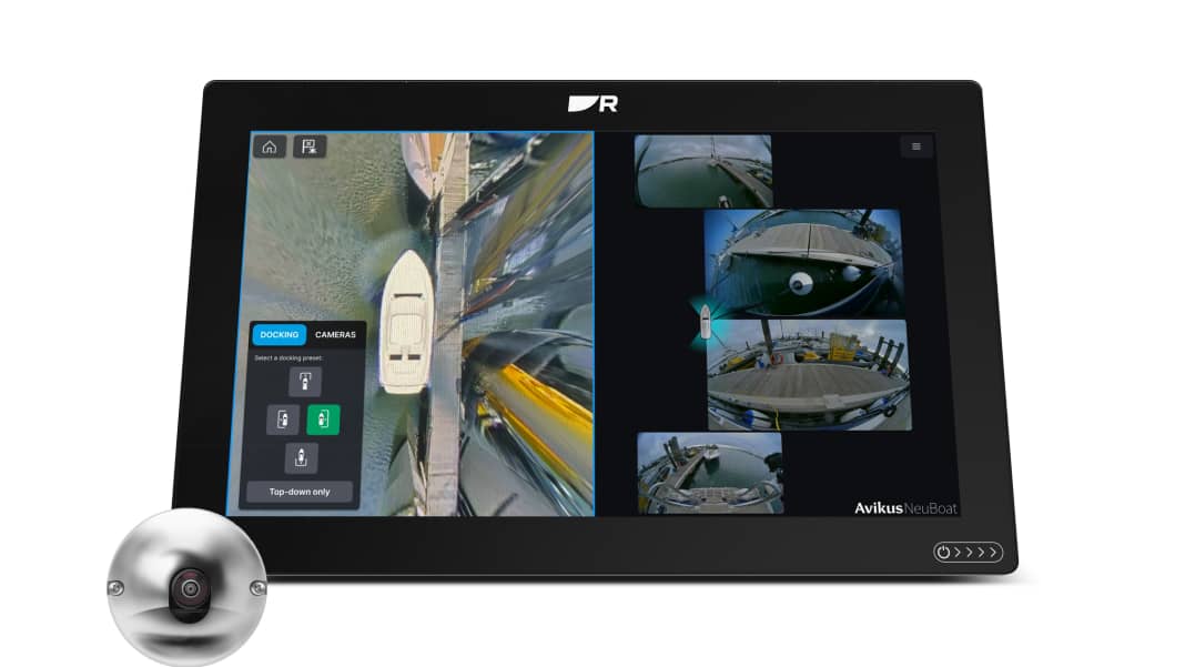 Mooring manoeuvres: Everything in view with the 360-degree camera ...