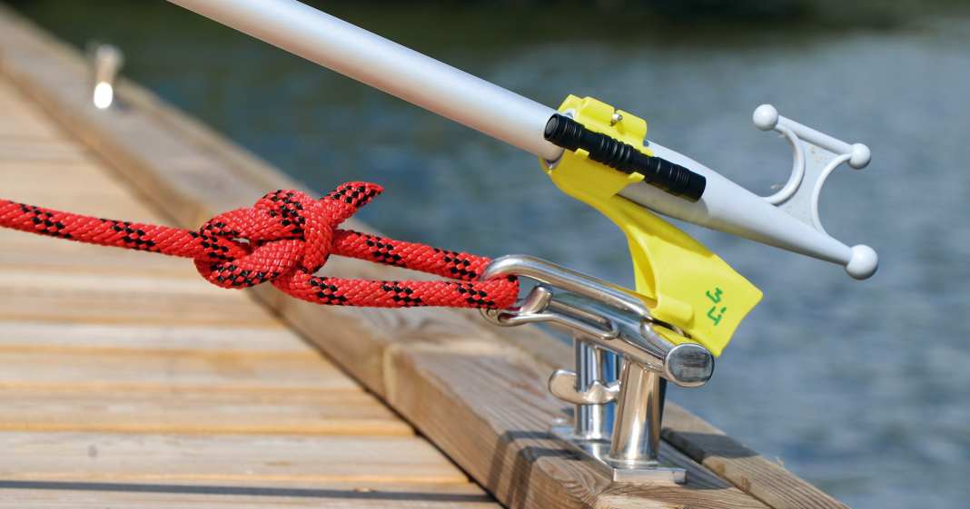 Accessory test: Boat hooks - lines tight without effort | BOOTE