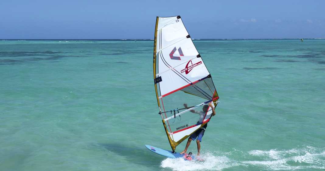 Freeride sail No Cam: Duotone E_Pace SLS - Light as a feather and ...