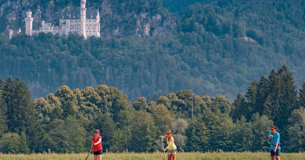 Forggensee: Royal SUP tour with Neuschwanstein Castle as a bonus | SURF