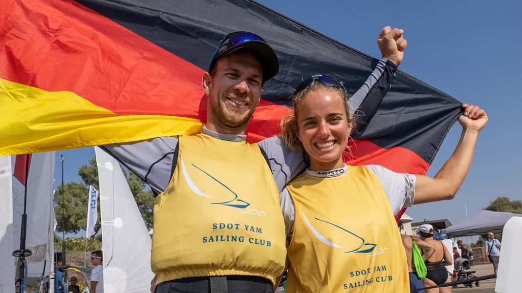 Championnat du monde mixte de 470 : Luise Wanser et Philipp Autenrieth ...