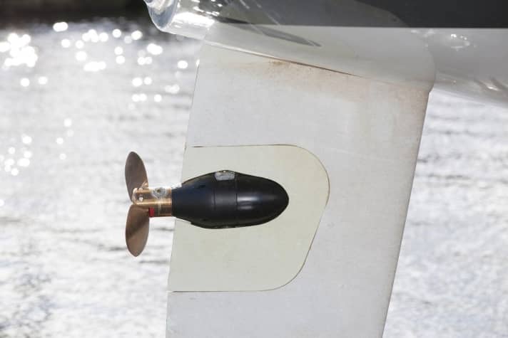 Hanseyachts: World first: rudder with electric drive | YACHT