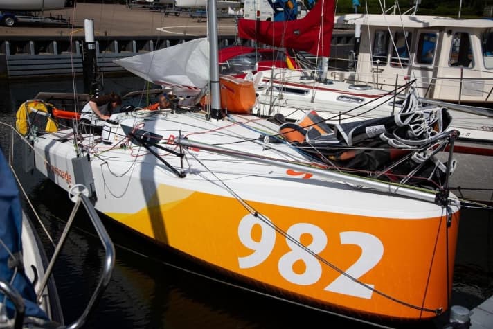 Minitransat: Mini 6.50: fast ride with Lina Rixgens | YACHT