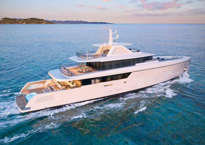 "Palm Beach Vitruvius": Quiet Florida design on 46 metres | BOOTE