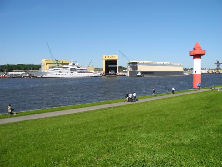 Major fire at Lürssen in Bremen | BOOTE