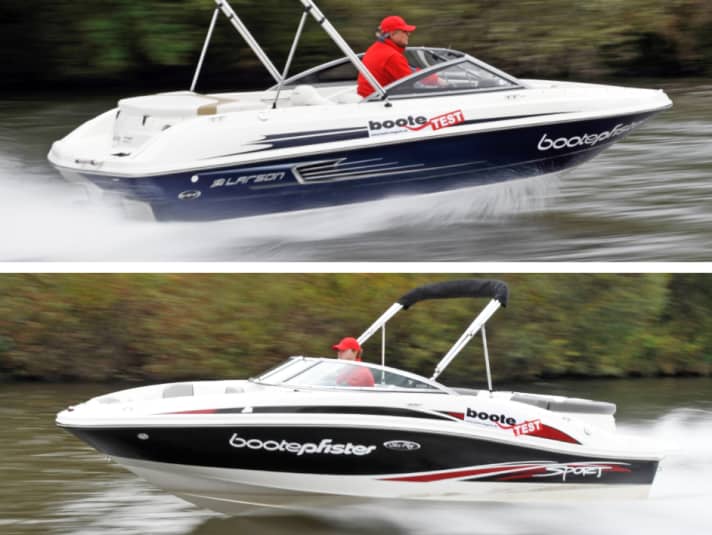 Comparison: Larson 850 / Sea Ray 185 | BOOTE