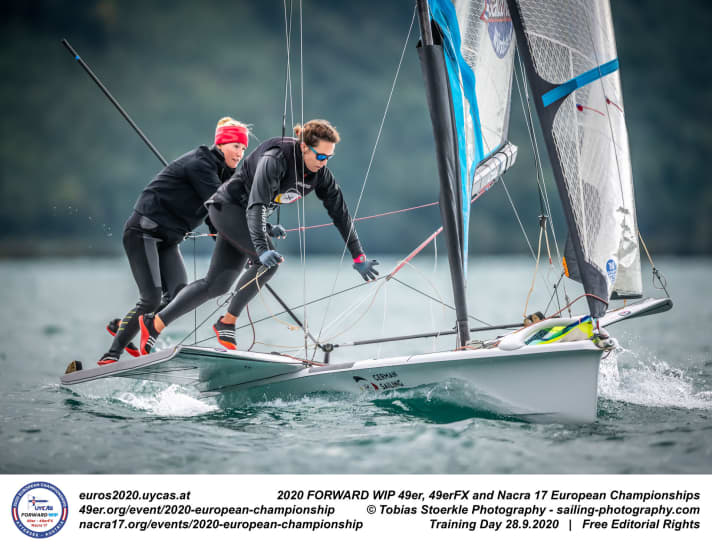 Olympic sailing: Skiff crew Lutz/Beucke dominate Attersee European ...