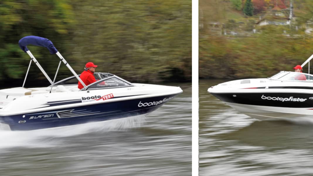 Comparison: Larson 850 / Sea Ray 185 | BOOTE