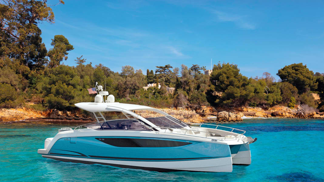 Four Winns Th36 Exceptional Catamaran With An Innovative Design Boote