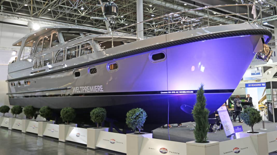 Premiere: Linssen Grand Sturdy 590 AC Wheelhouse - The spaceship | BOOTE