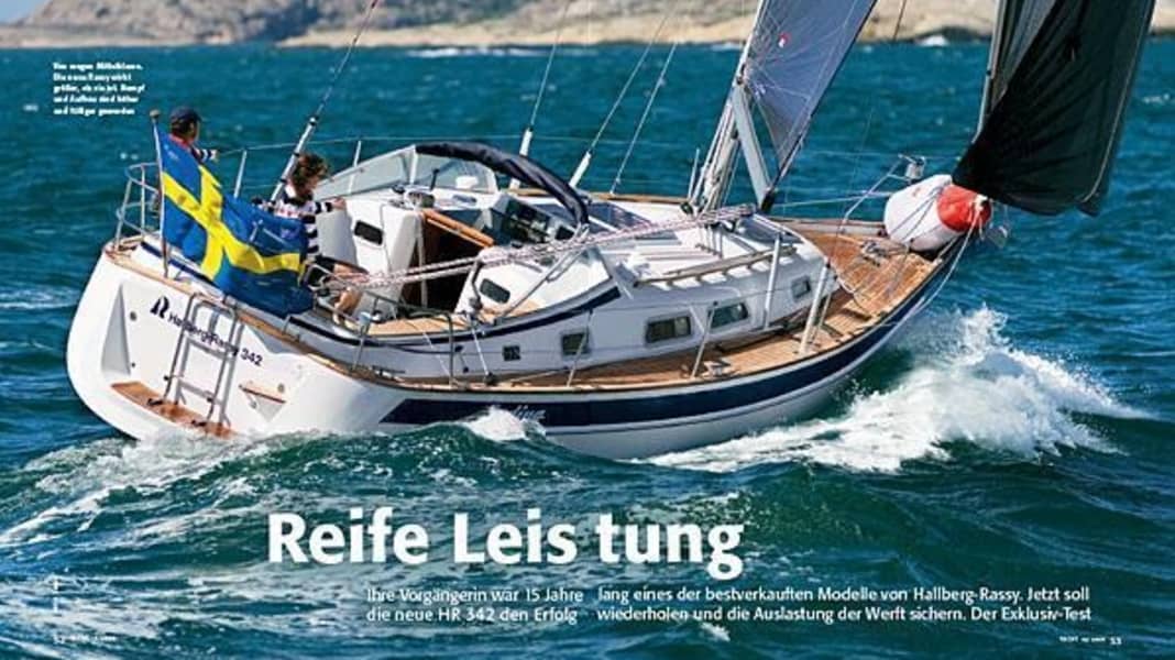 T&T - News: Exclusive test of the new Hallberg-Rassy 342 | YACHT