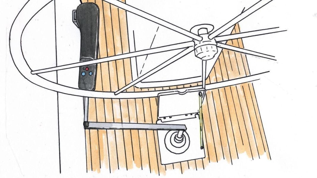 Reader tip of the week: How the tiller pilot also works with wheel ...