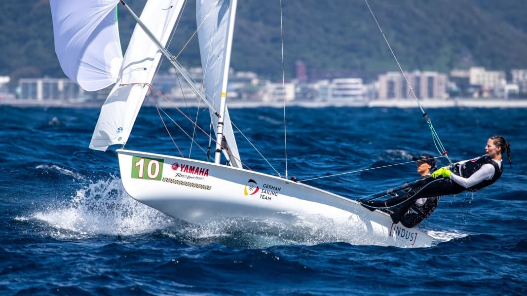 Olympic sailing: 470 women secure fourth place for the Olympic Games ...