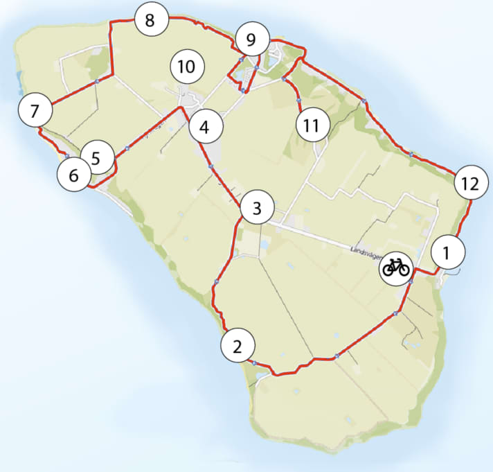 Shore excursion by bike: Ven in the Øresund - cycling around the island ...
