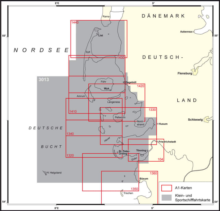 Navigazione: Nuovo formato per le carte nautiche sportive BSH