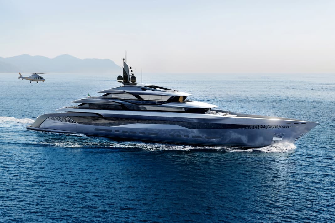 "Project Armand": Officina Armare presents 85-metre yacht with diving ...