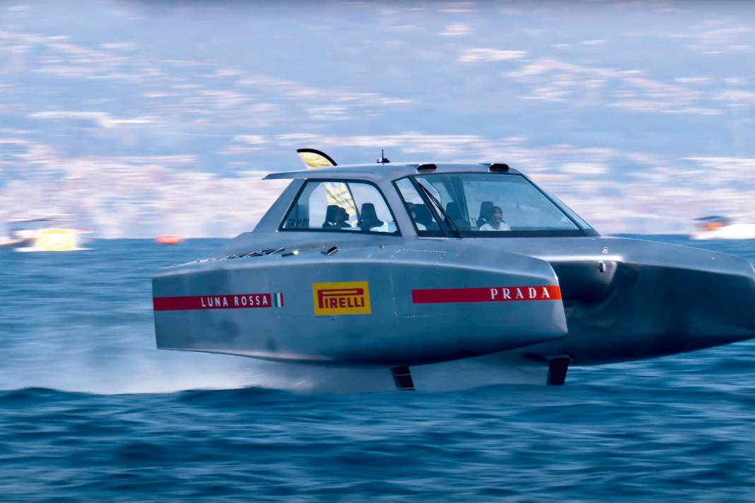 America's Cup: Hydrogen trailers reach 50 knots in flight | BOOTE