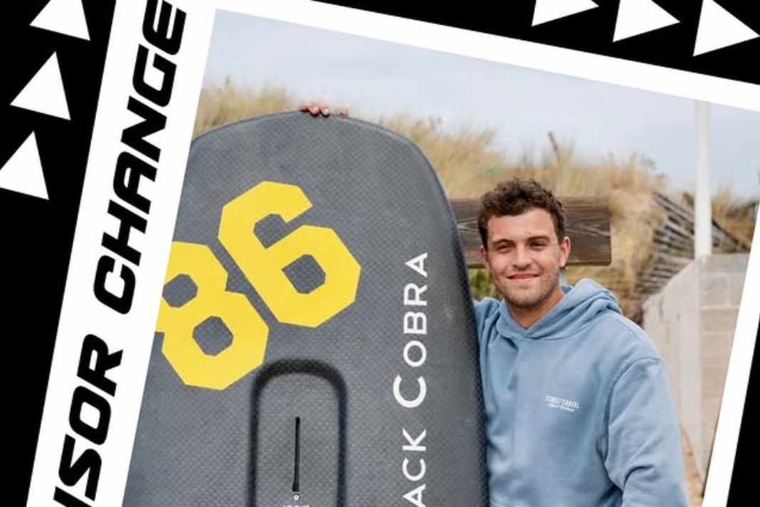 Sponsor change 2025/2026: Cyril Evrard goes to the start on boards from ...