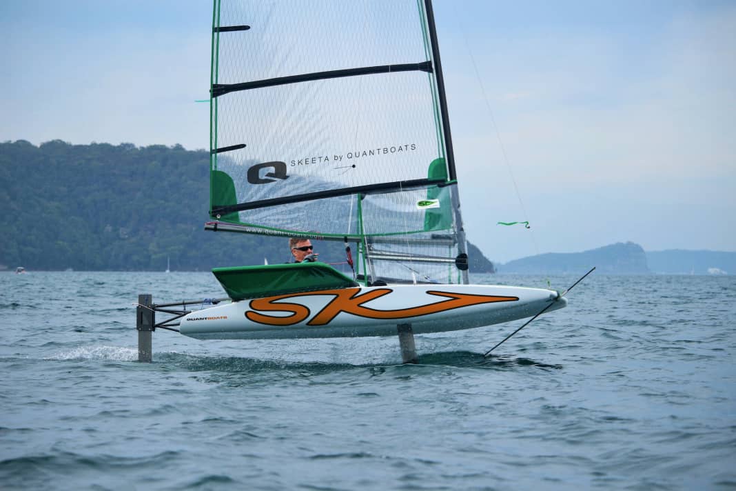 Foiling boom: flying flounder Skeeta is also coming to Europe | YACHT