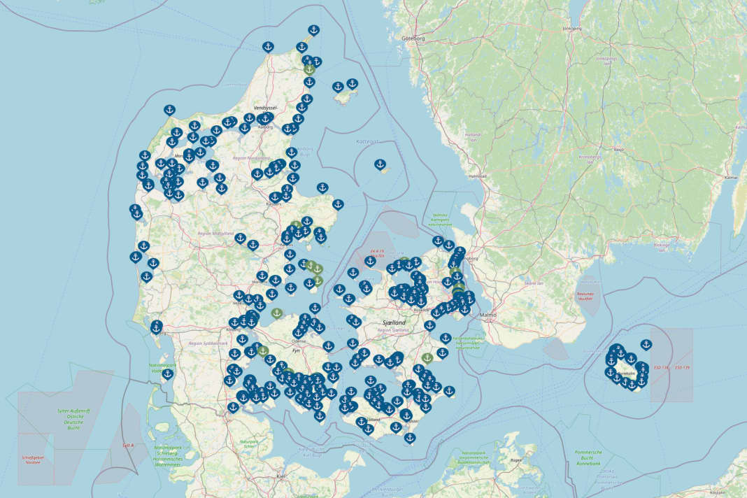 Planification de croisière : guide des ports en ligne pour le Danemark ...