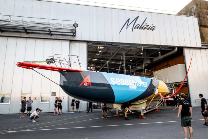 Erstwasserung von "Malizia – Seaexplorer": Boris Herrmanns Imoca 60 ...