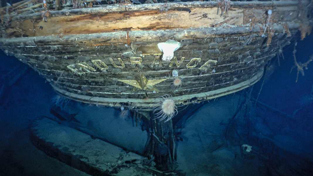 Spectacular find in the Antarctic: researchers discover the wreck of ...