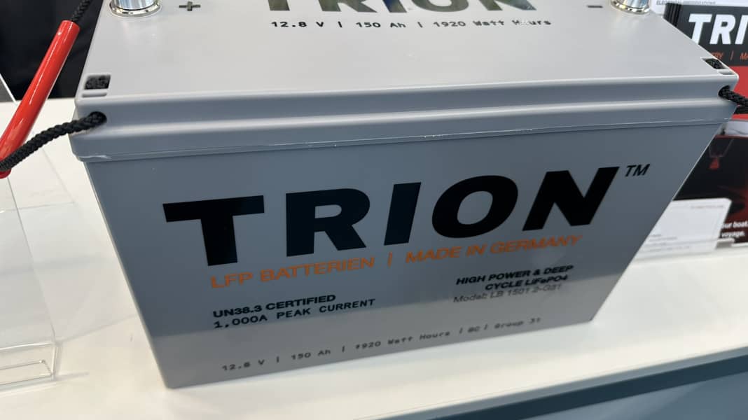 T-Rex, German-made lithium battery for consumers and motor | BOOTE