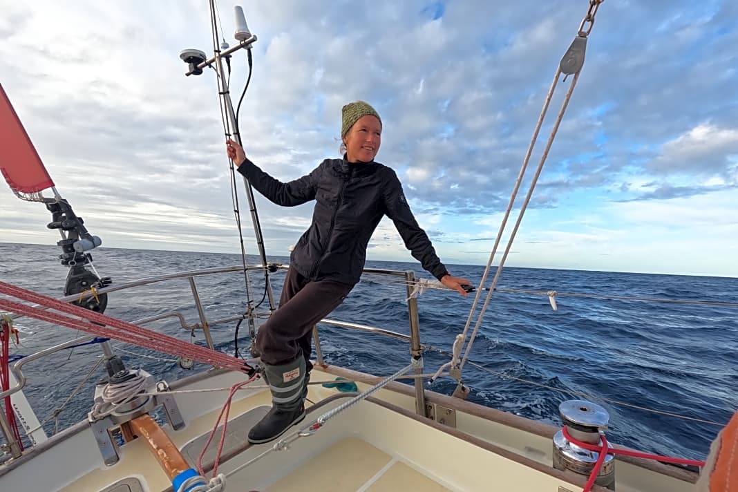 Golden Globe Race: Kirsten Neuschäfer, die einzige Seglerin im Rennen ...