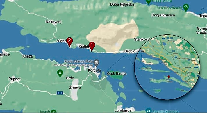 Spot Guide Kroatien: Die besten Thermik-Spots in Pelješac | SURF