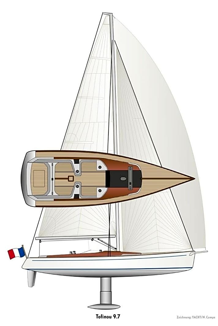 YACHT-Test: Tofinou 9.7: hübscher Daysailer für Individualisten | YACHT