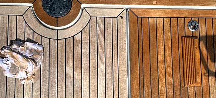 Aufbereitung: So sieht das Teakdeck wieder wie neu aus | YACHT