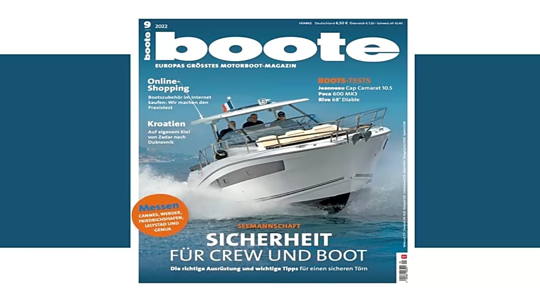 Das neue BOOTE-Magazin 09/2022 ist da! | BOOTE