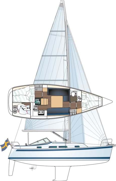 Hallberg-Rassy 310: The renowned entry-level yacht in the test | YACHT