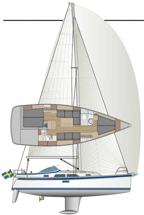 Hallberg-Rassy 340 im Test: Agiler und gutmütiger Segler – die ideale ...