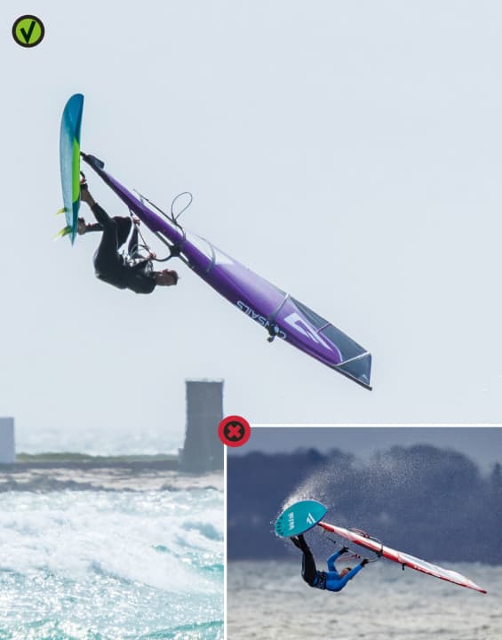 The backloop in windsurfing - the best tips from Flo Jung | SURF