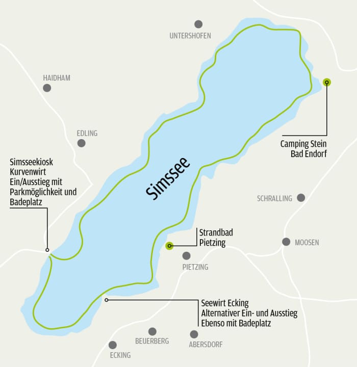 Spot Guide Best of Bavaria: Simssee | SURF