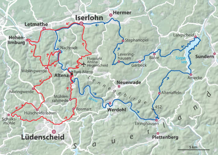 Märkisches Sauerland: Rennradtouren im Sauerland | TOUR
